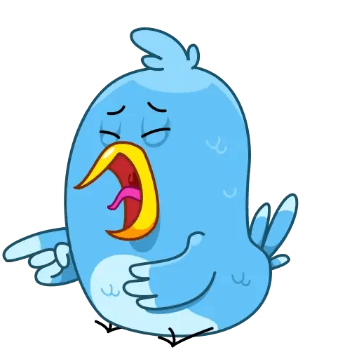 BlueBird - Download Stickers from Sigstick